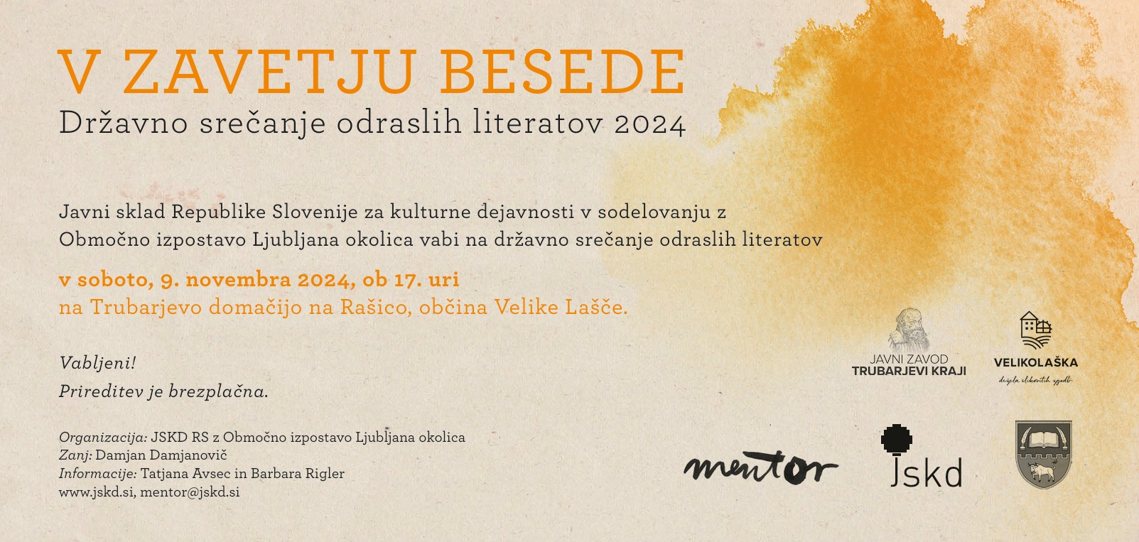 Pesem.si - Ana Porenta - V zavetju besede 2024, državno srečanje ...